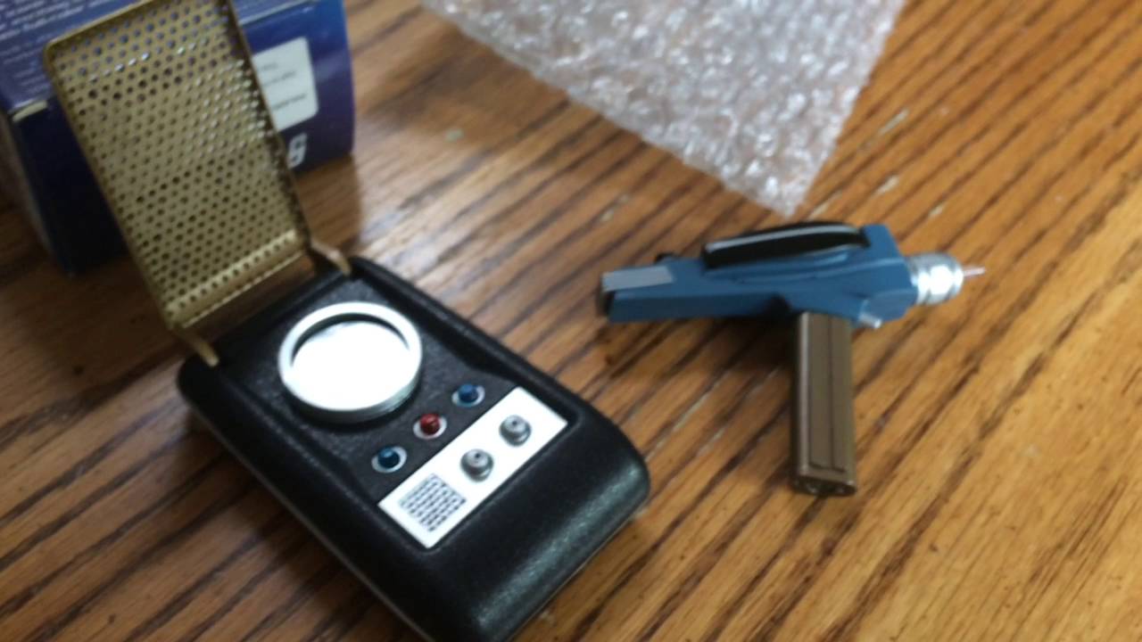Star Trek Mega Mini Phaser kit - YouTube