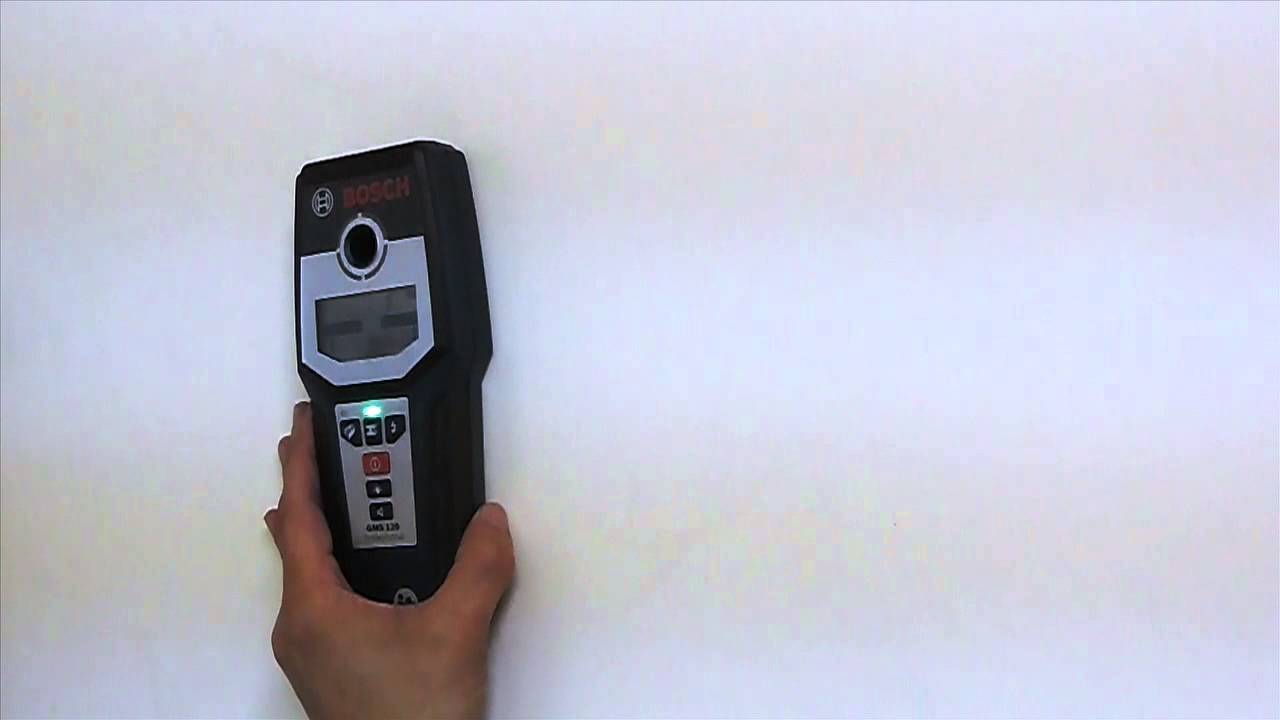 Bosch GMS 120 Multidetector - YouTube