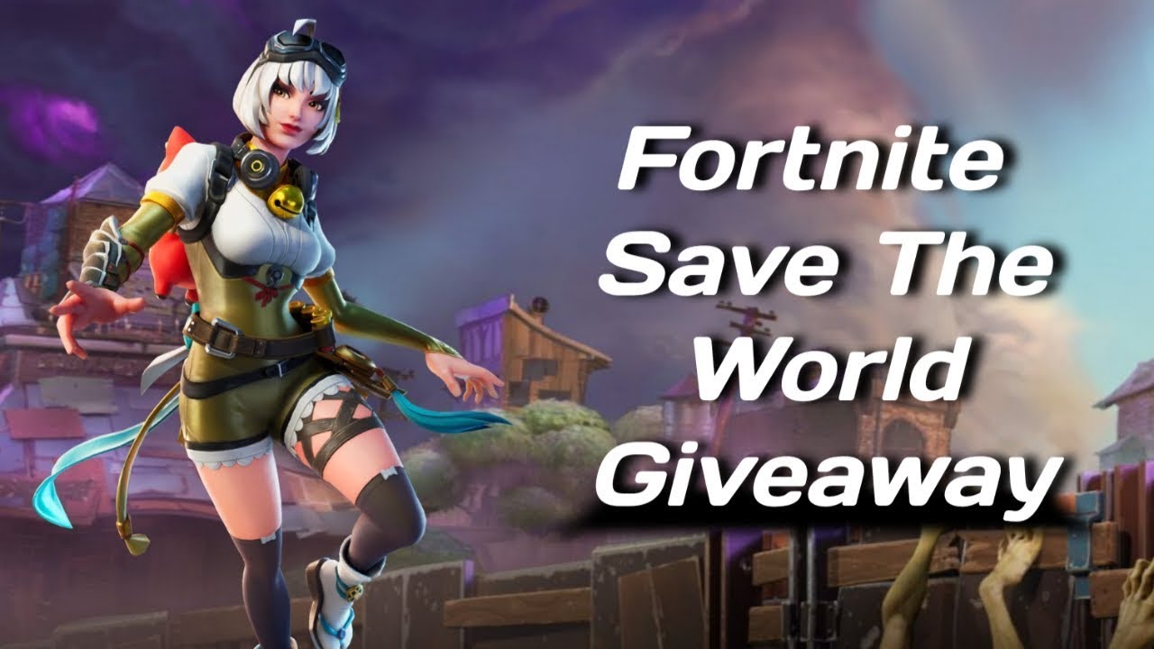 Fortnite save the world Huge Giveaway / 50likes for Minty Code - YouTube