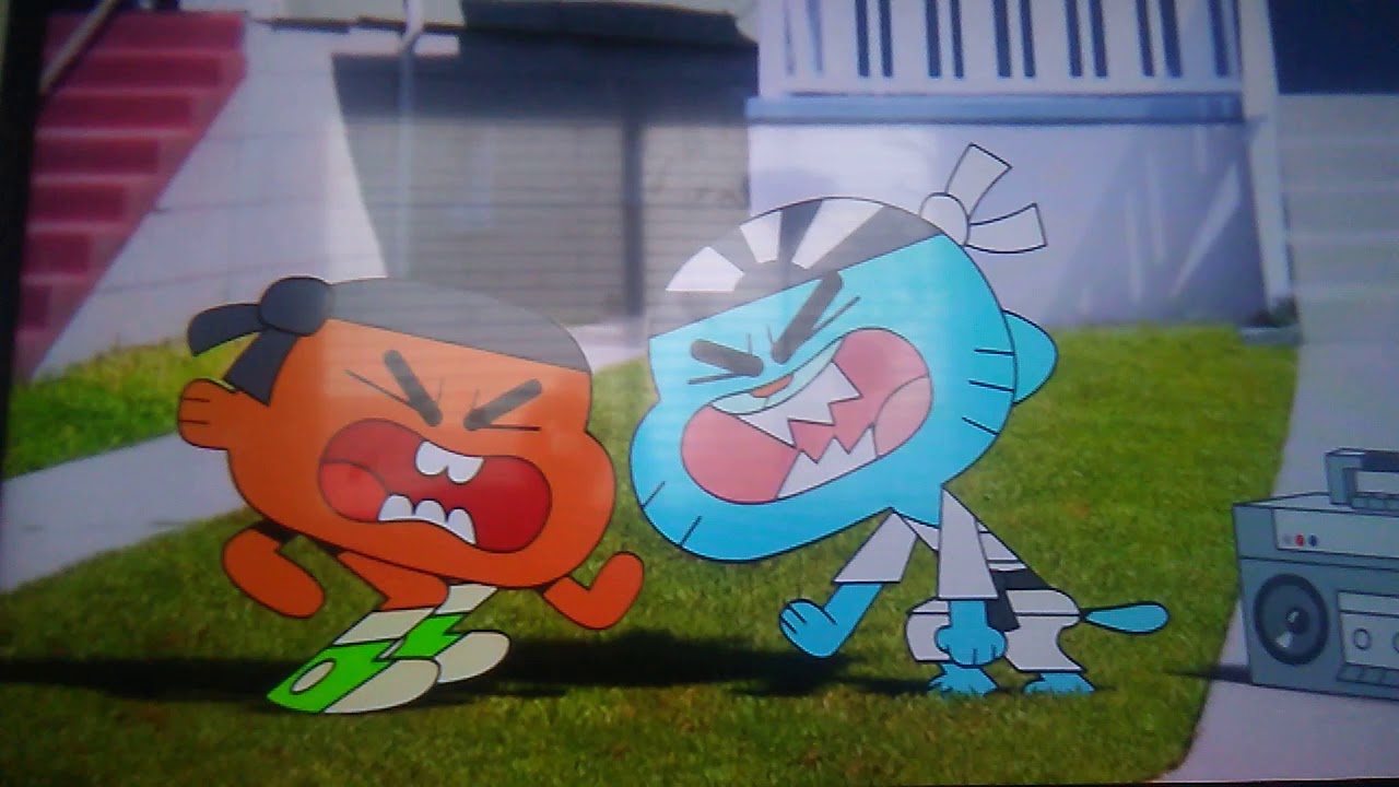 gumball Dancing to my mom song - YouTube