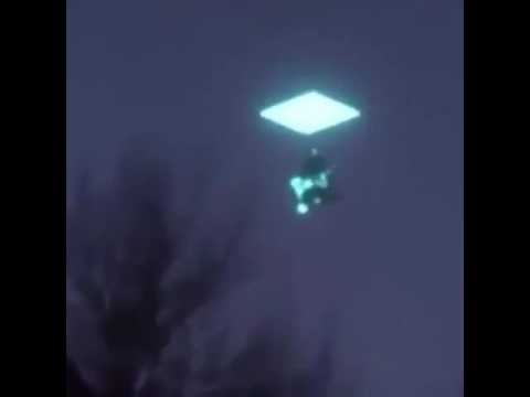 Bizarre diamond-shaped 'UFO' in Yakutia - YouTube