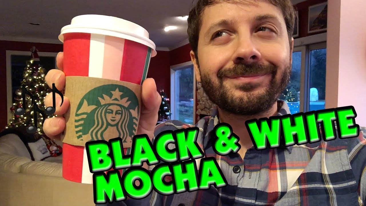 Starbucks Black & White Mocha | Max's Munchies - YouTube