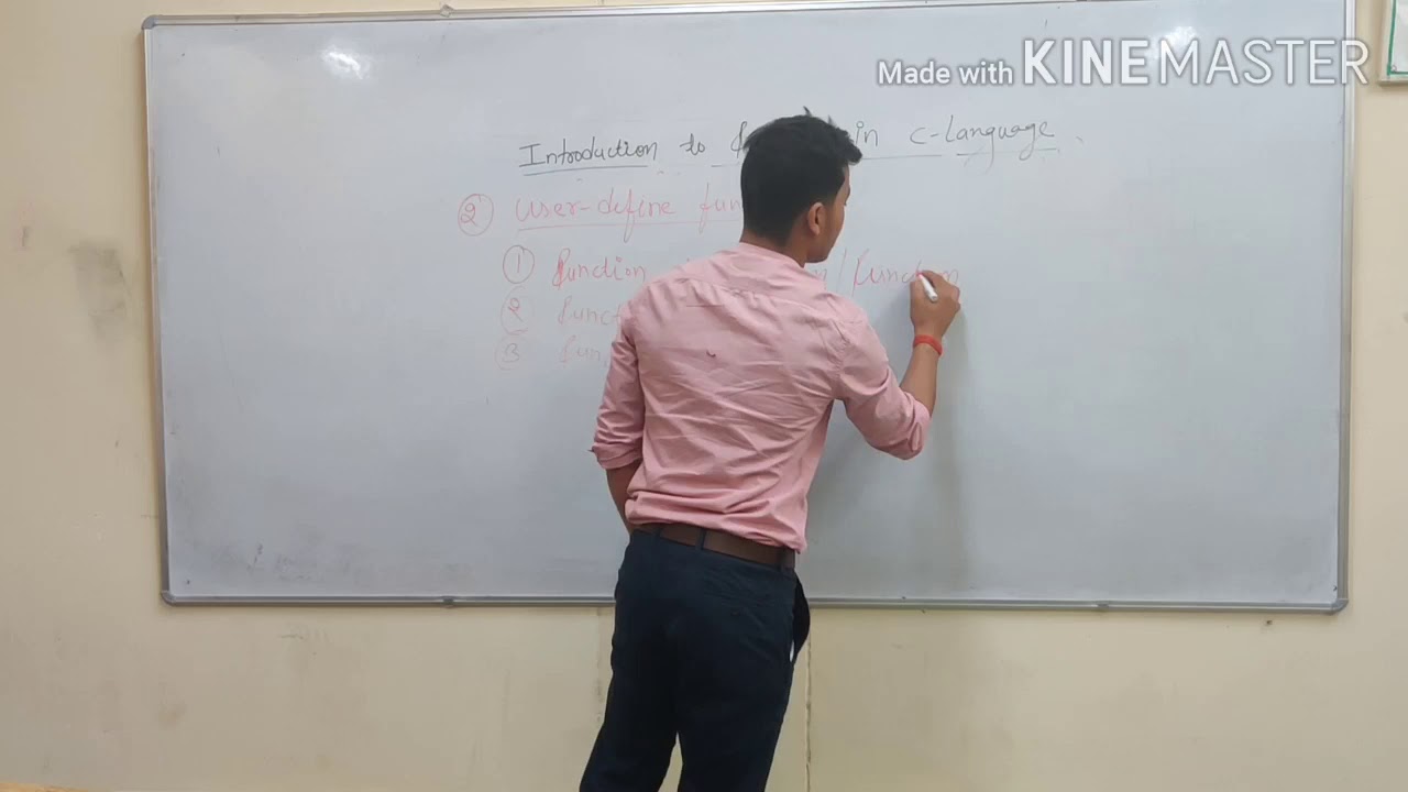 Introduction to function in C By Anil Sharma Lecturer GPC Dausa - YouTube