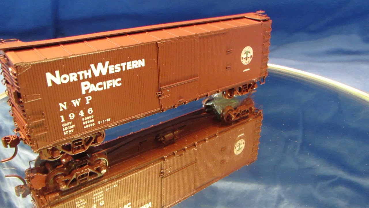 WESTERFIELD MODELS KIT #3858, USRA DS Box Car, NWP Late Lettering, 1602 ...