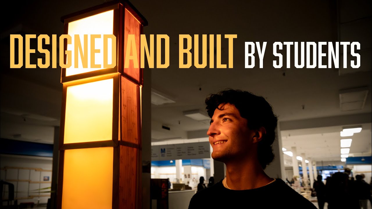 Cal Poly Students Bring Furniture Designs to Life - YouTube