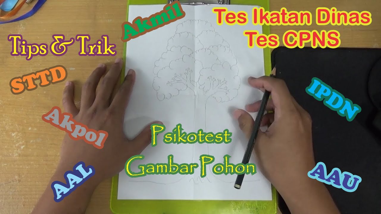 Belajar Psikotest Gambar Pohon (Tips & Trik) - YouTube