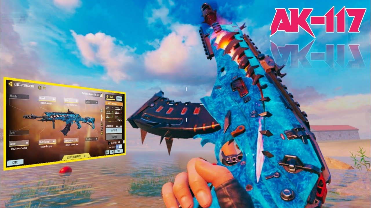 ( 0 Recoil + Red Dot ) Best Ak117 Gunsmith in season 4 cod mobile ...