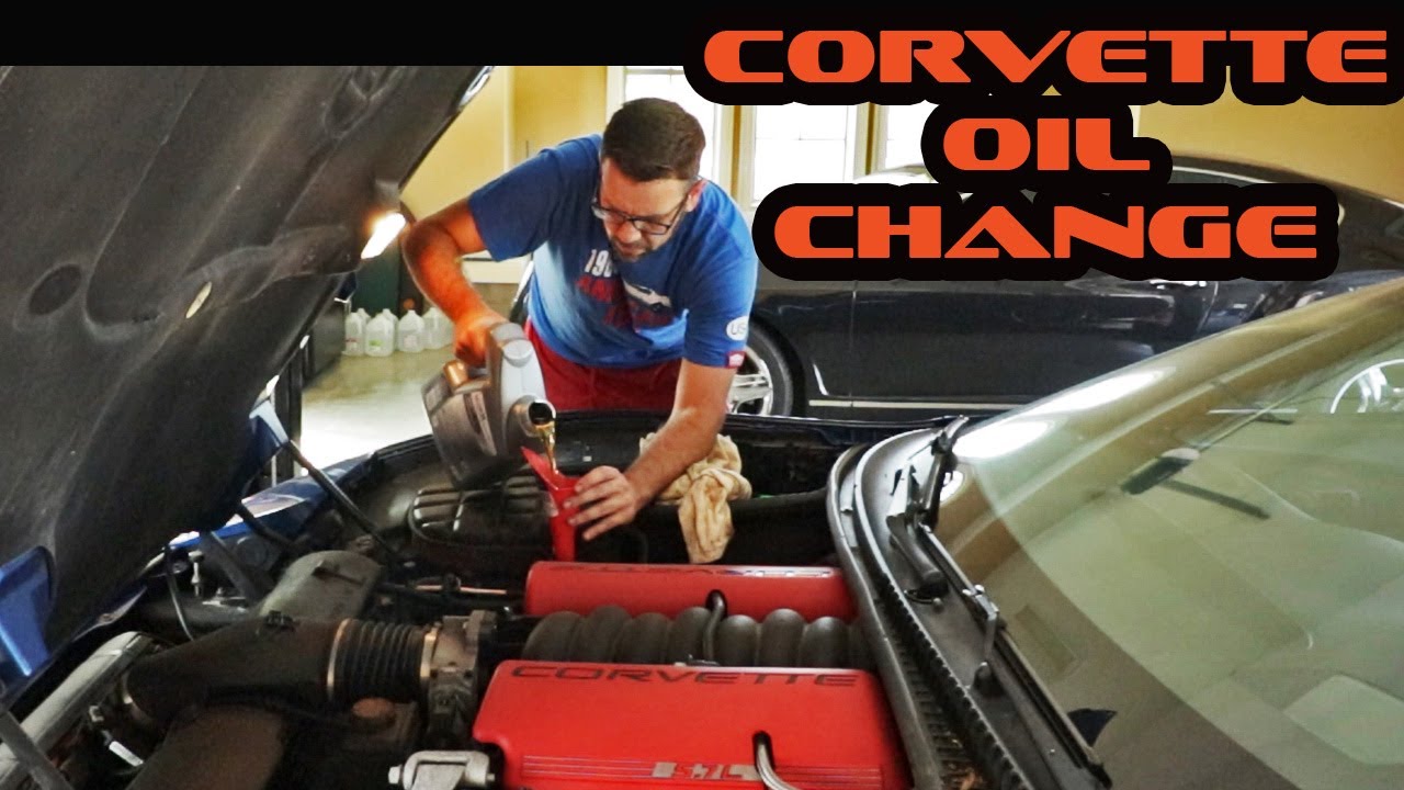 Corvette C5 DIY Oil Change - YouTube