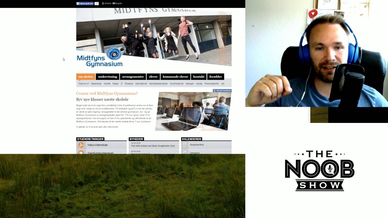 Noob Show 3 - Farvel folkeskolen - Hvad gør jeg nu? - YouTube