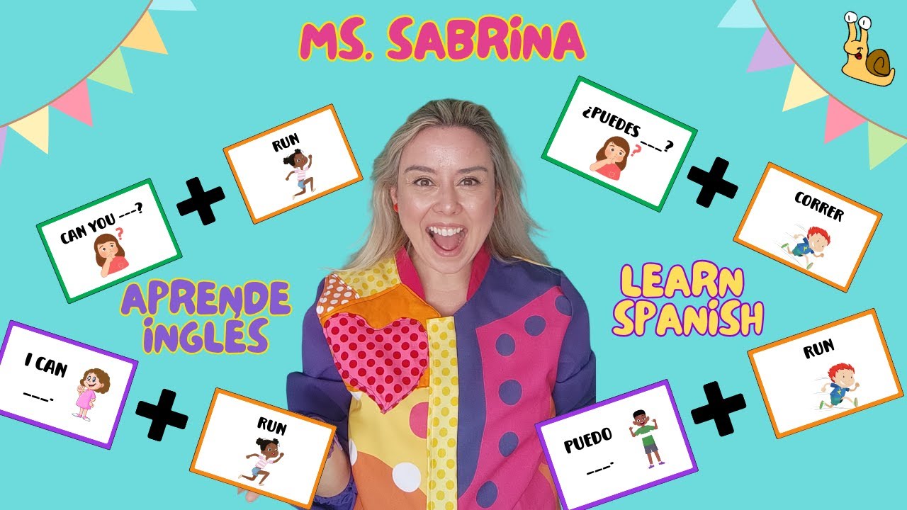 Learn "Can You?" and "I Can" in Spanish and English with Ms. Sabrina ...