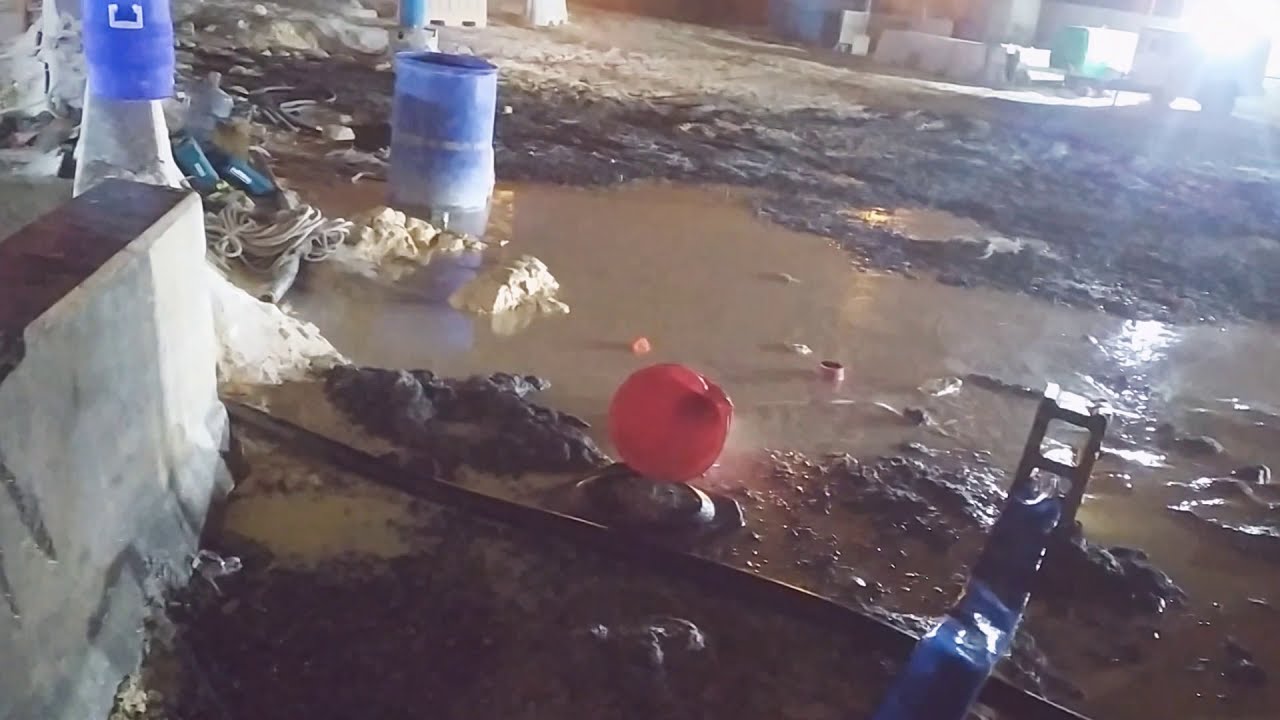 Dewatering_deep_well_flusing. Air flushing for pump installation ...