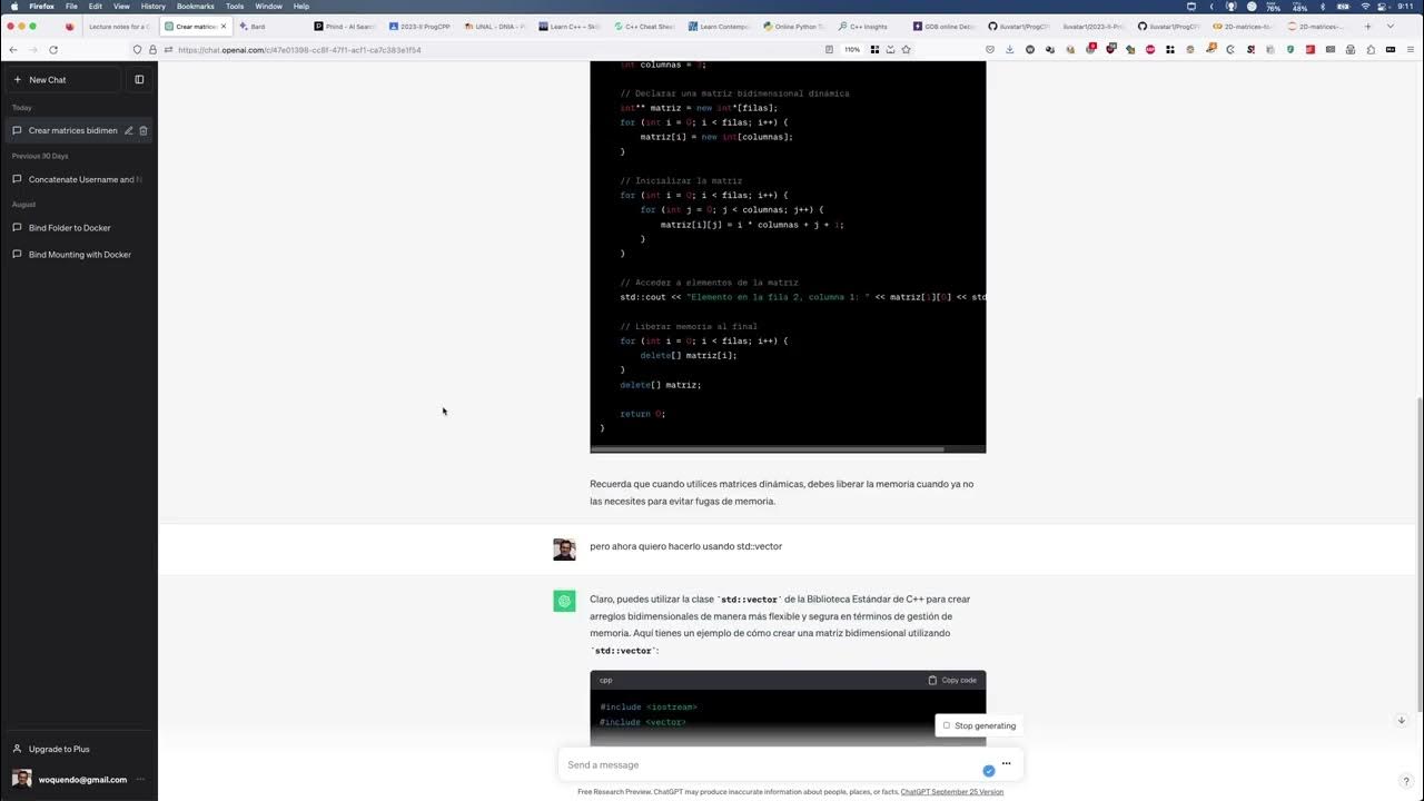 2023 10 13 Progcpp Matrices 2d Modeladas Con Arreglos 1d Youtube