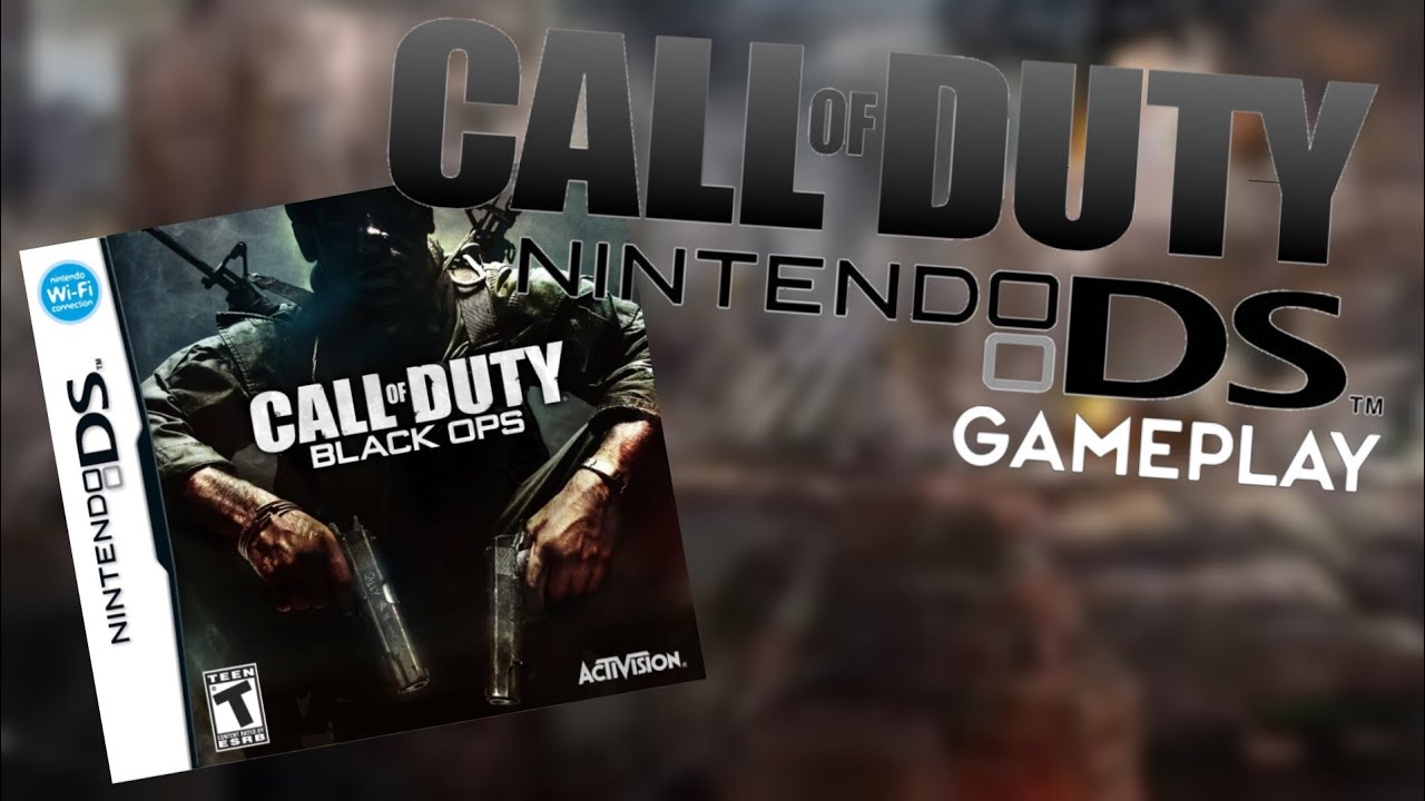 Call Of Duty Black Ops sur Nintendo DS ? [GAME PLAY FR] - YouTube