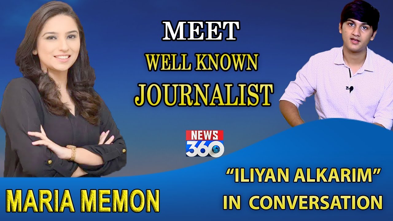 Well known Journalist Maria Memon Exclusive Interview with Iliyan ...