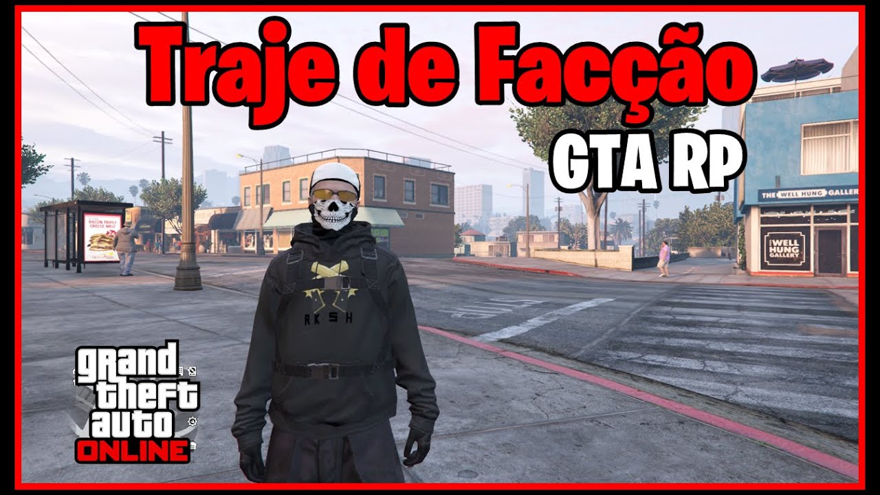 TRAJE DE GTA RP PARA XBOX ONE E PS4 NO GTA V ONLINE, CRIADO POR MEU ...