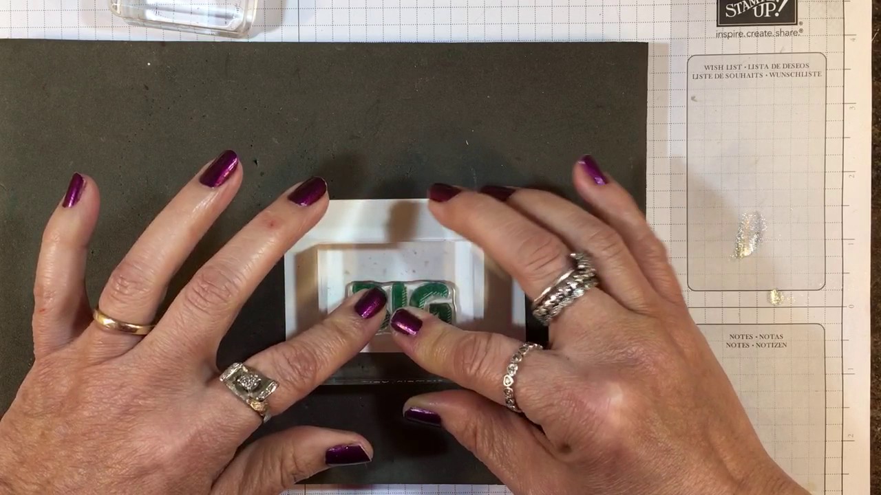 Rubber Stamping 101 Tip- First Time Use of Photopolymer Stamps - YouTube