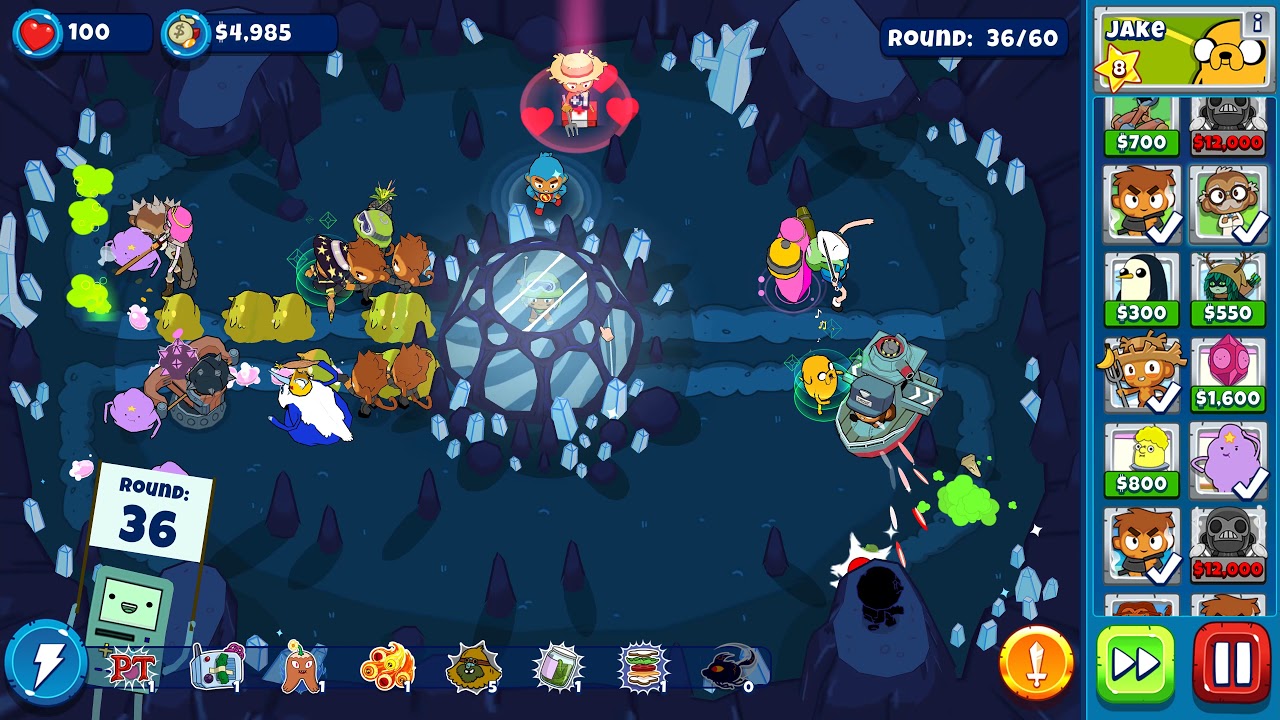 Bloons Adventure Time TD - Haunted Swamp : Cursed Mirrors (Extreme) [4k ...