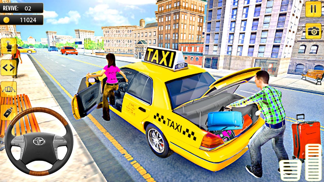 Taxi Simulator Modern Taxi Games 2021 | Offline Taxi Driving Game ...