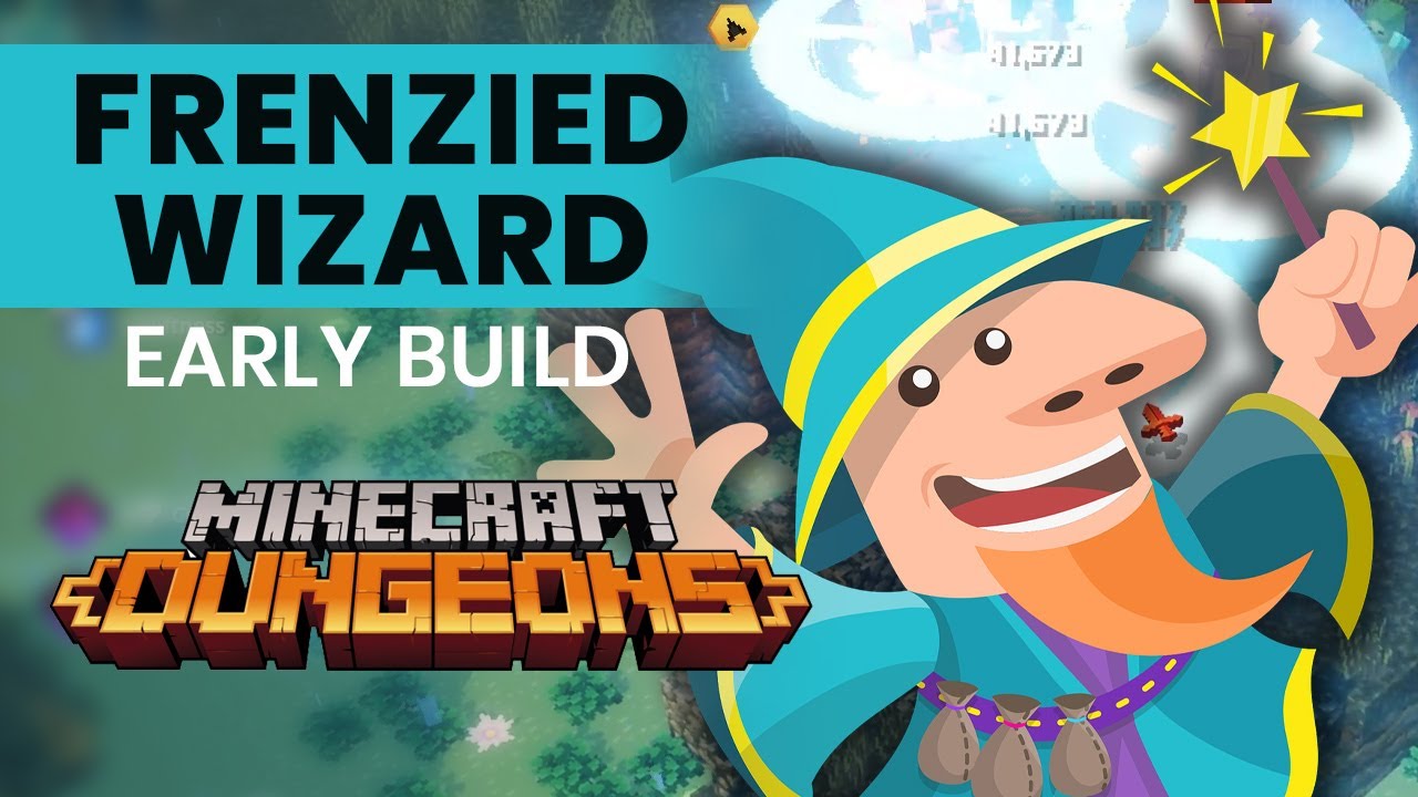 I'm Creating a Magic Spamming WIZARD Build in Minecraft Dungeons Nether ...