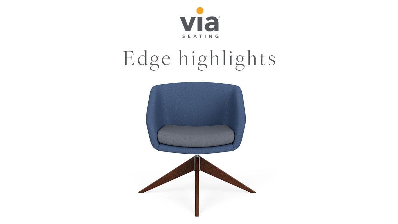 Via Seating's Edge chair highlights - YouTube
