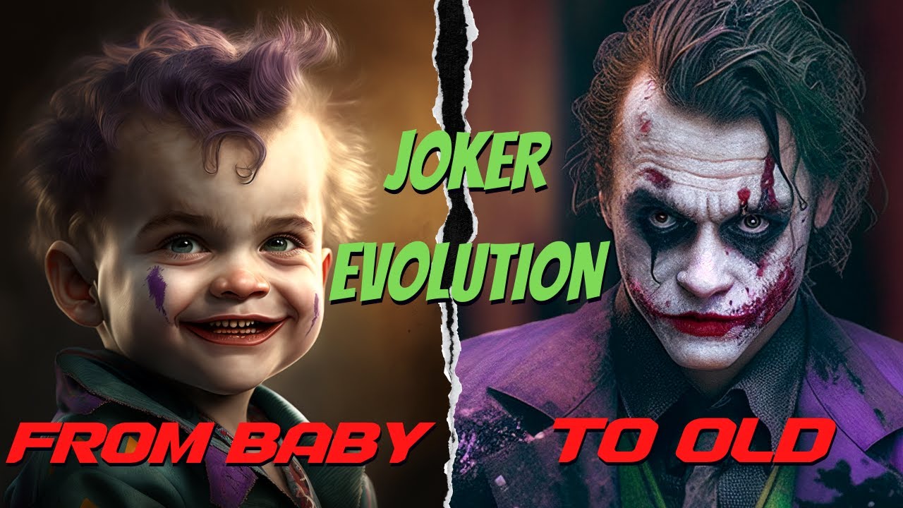 The Joker's Evolution: How He Has Changed Over Time - YouTube