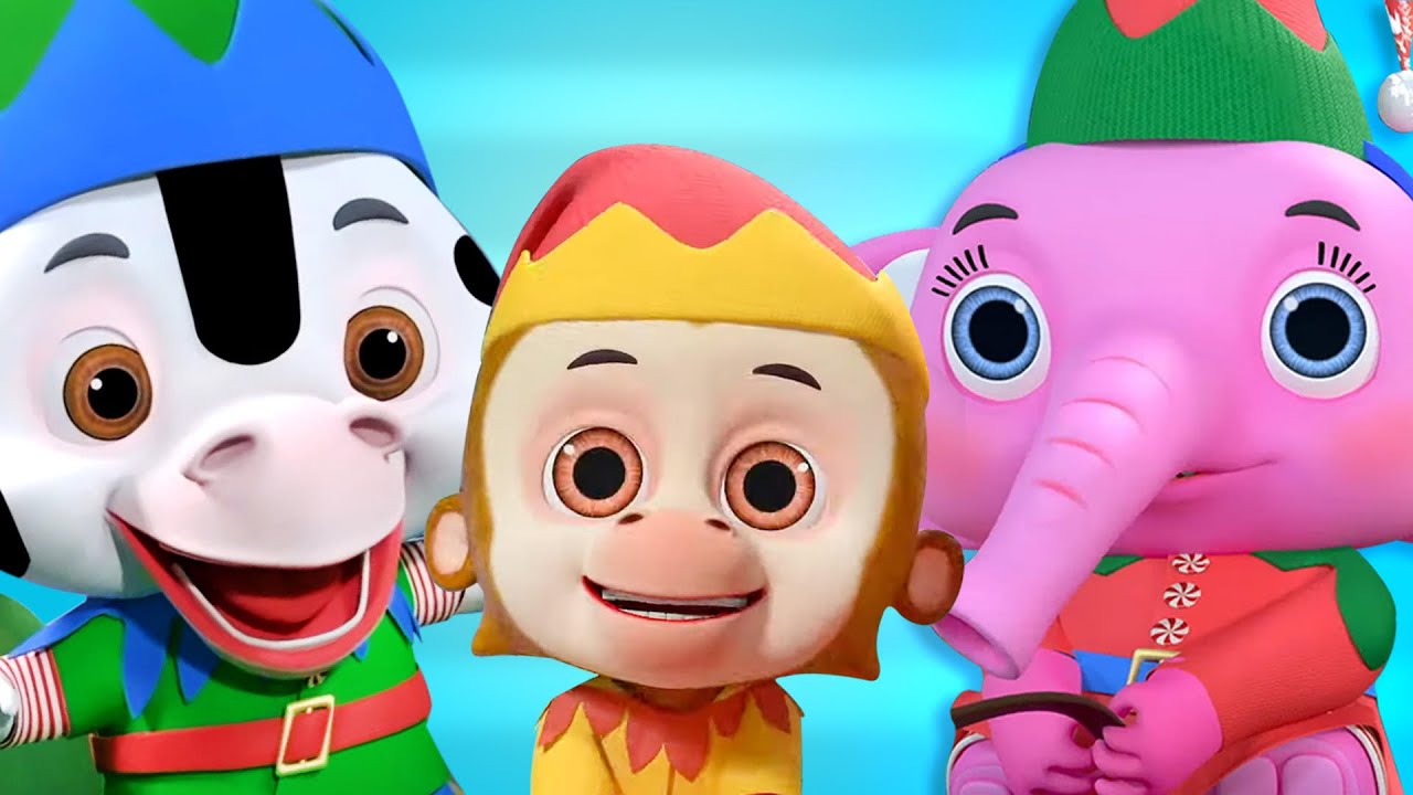 Five Little Elves - Learn to Count Five with Christmas Song for ...