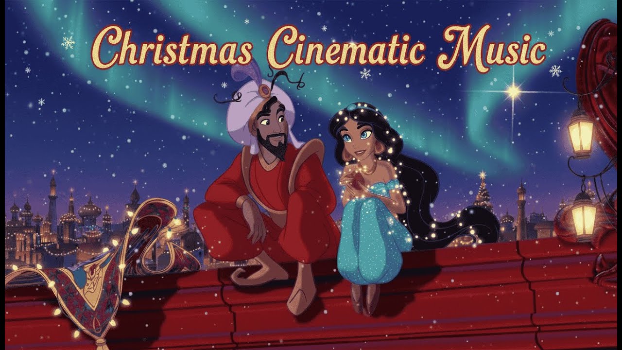2025 Cinematic Mix Relaxing Disney Christmas Music (Orchestral Xmas) 🎁 ...