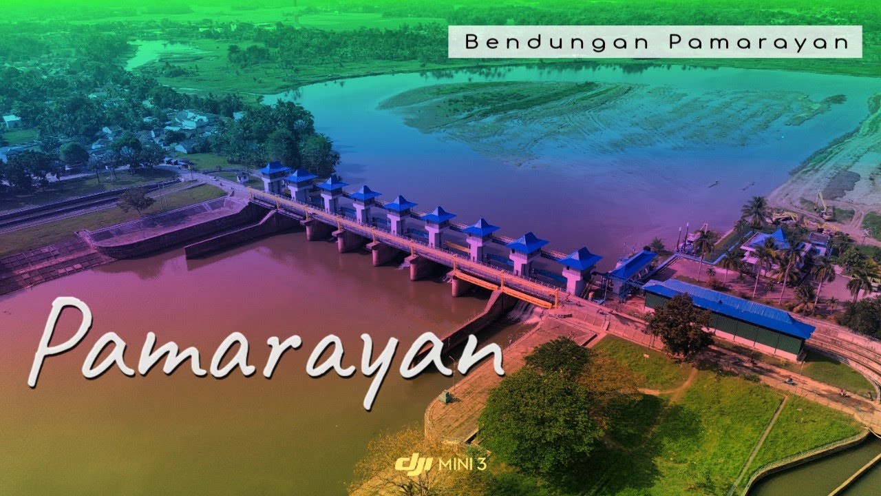 Di Langit Pamarayan | Bendungan Pamarayan #bendunganpamarayan #pipabiru #dronemurah - YouTube