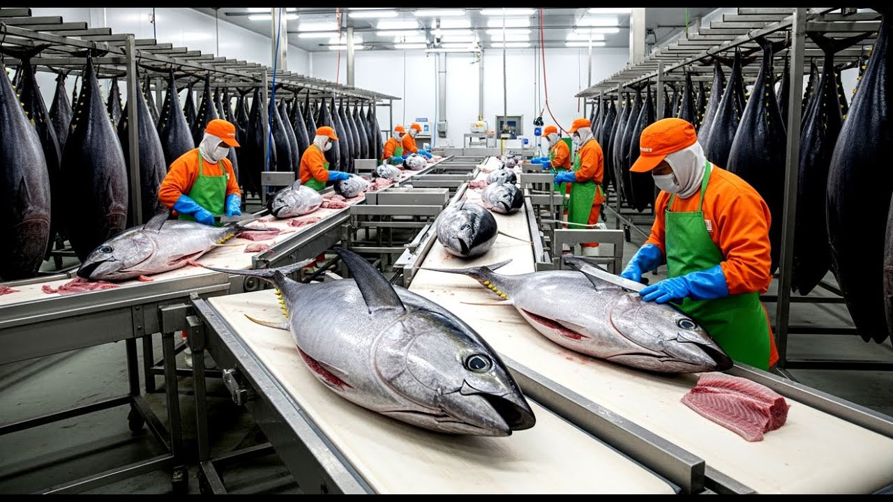 Inside the Multi-Million Dollar Tuna Farm: How Bluefin is Made - YouTube