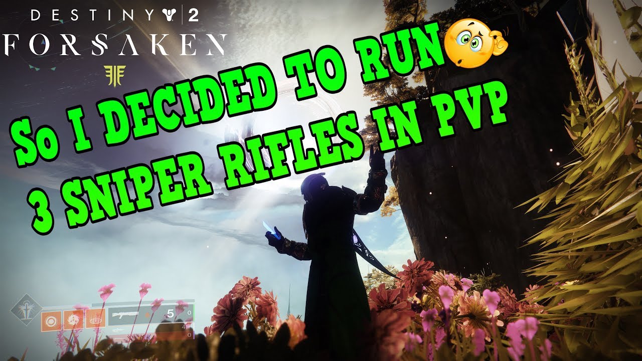 So I decided to try a 3 sniper rifle load-out in Destiny 2.. - YouTube