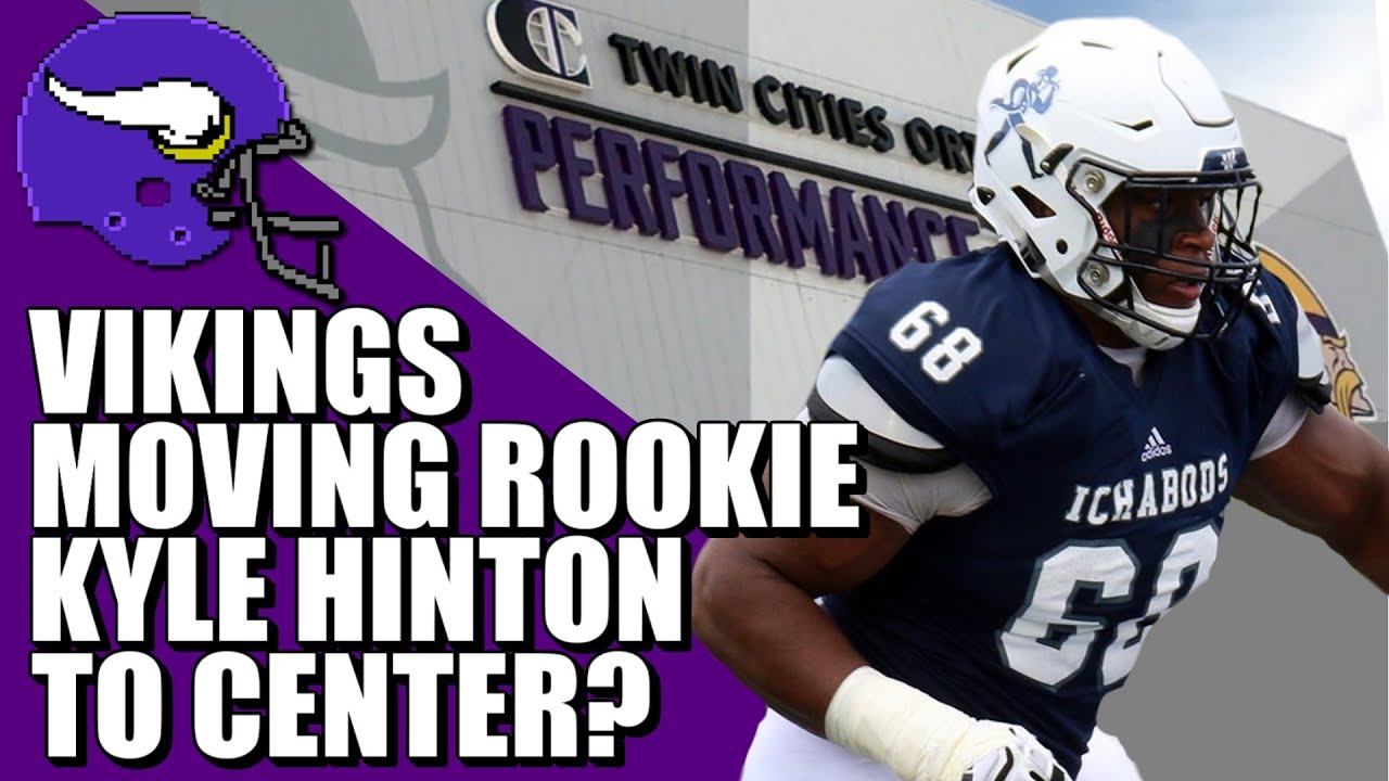 Vikings Moving Rookie Kyle Hinton to Center? 🤔🤔🤔 - YouTube