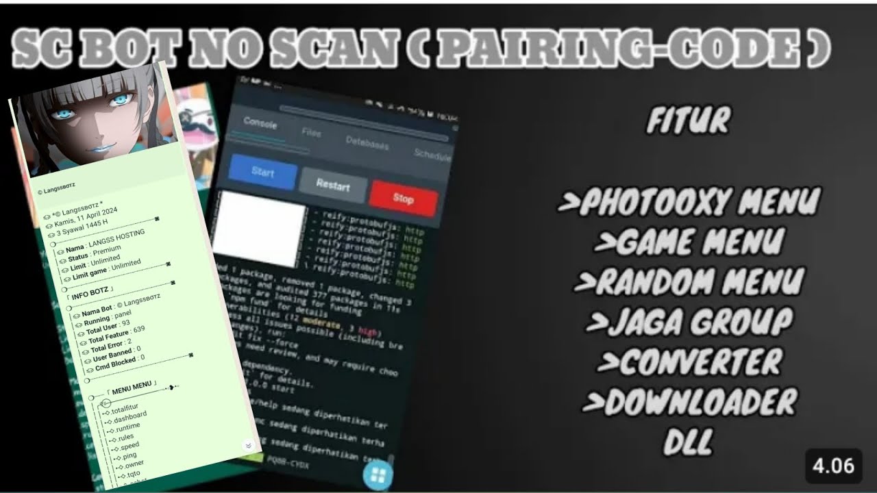 PART 10 || BAGI BAGI SC BOT JAGA GRUB TERBARU 2024 || BY LANGSS HOSTING - YouTube