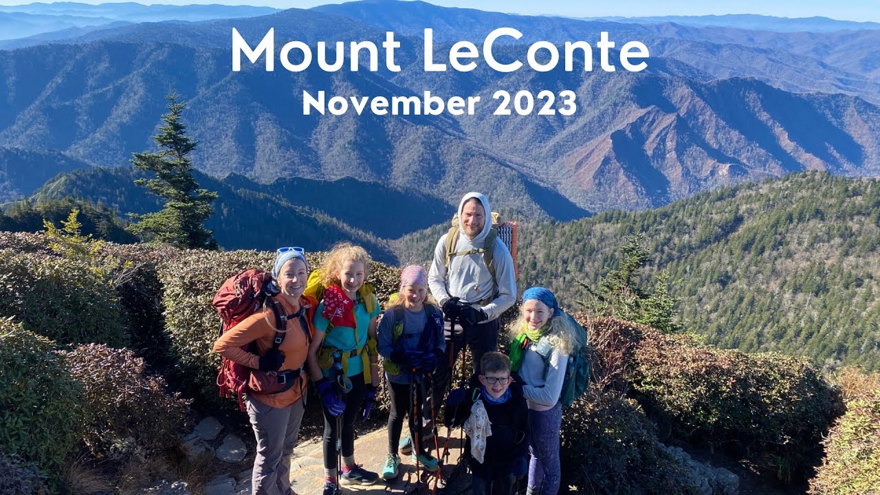 November 2023 — Mount LeConte Summit - YouTube