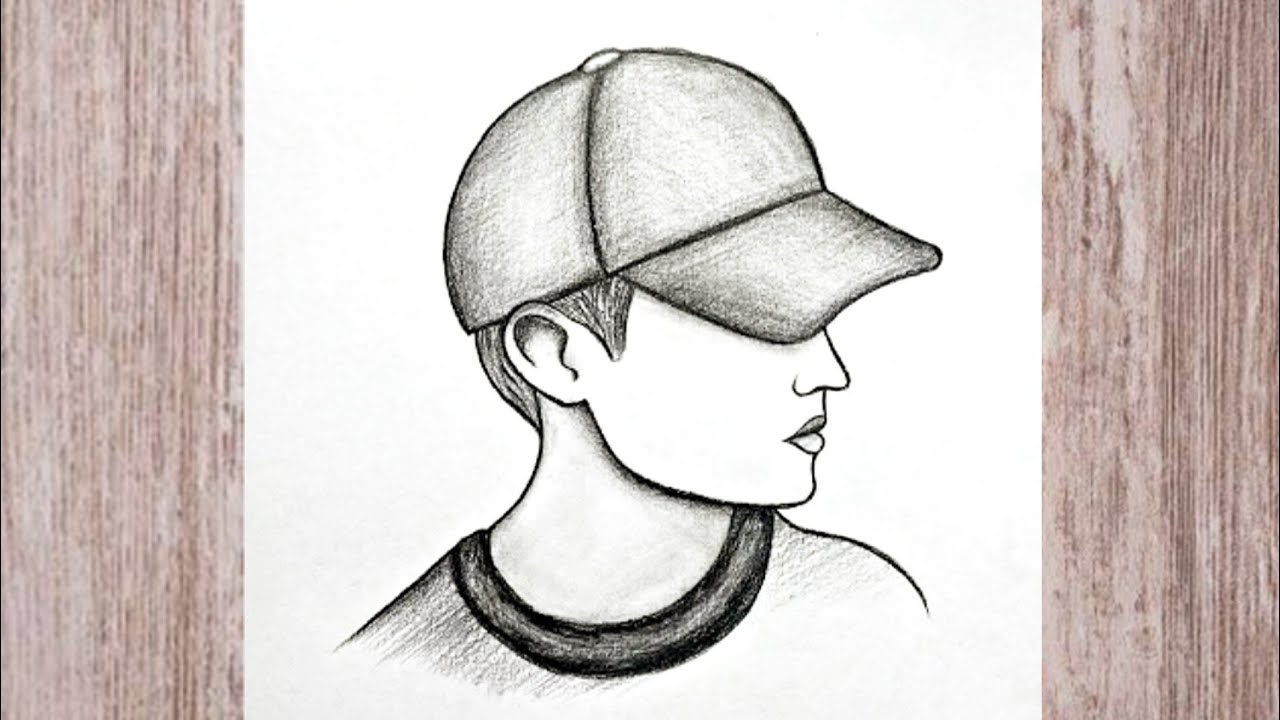 how to draw a boy | pencil sketch for beginners | poor artist - YouTube