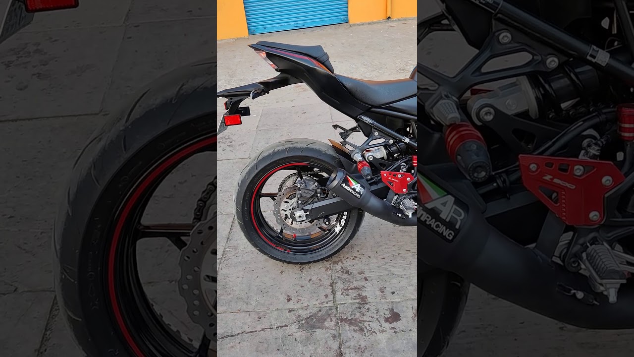 Kawasaki z900 2020 | Austin racing exhaust sound - YouTube