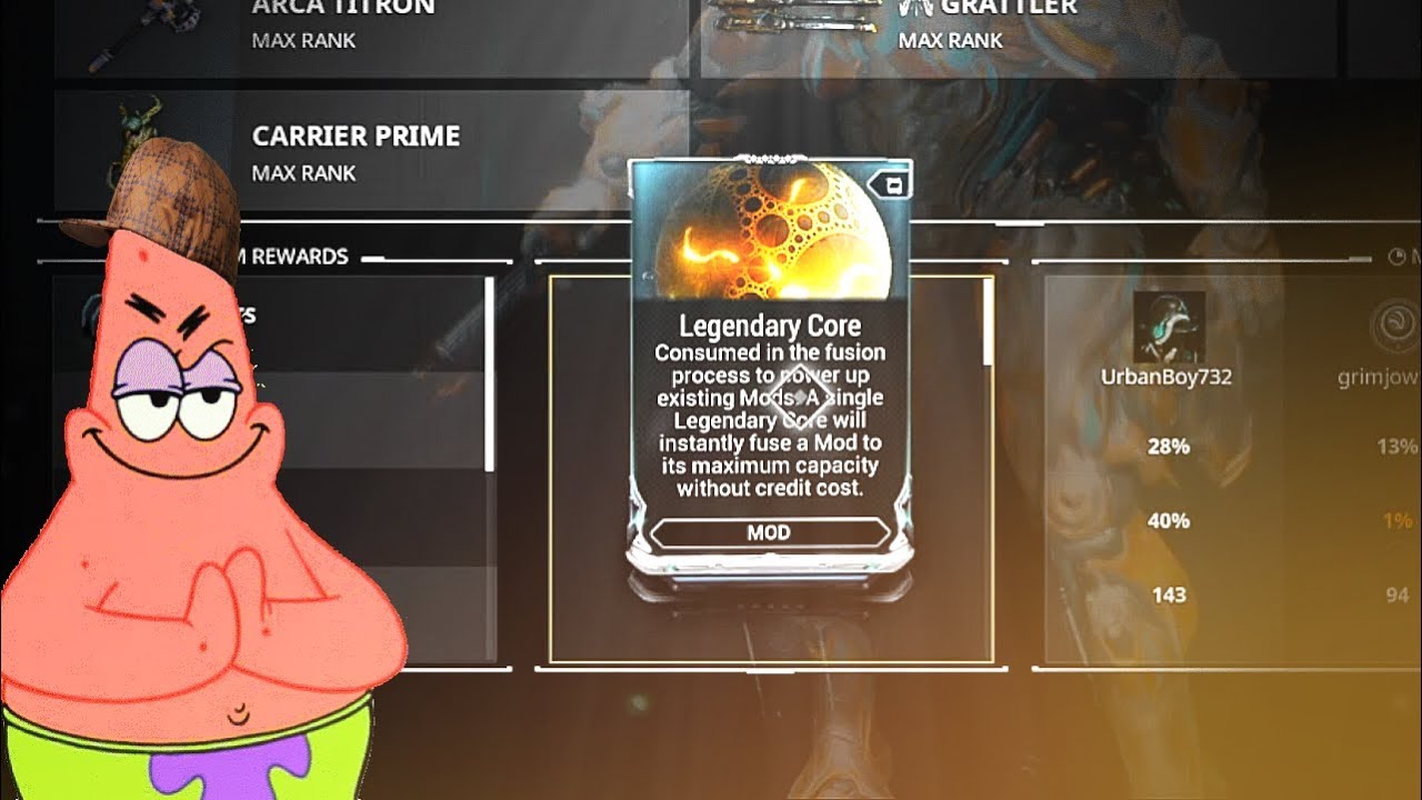 When You Get Another Legendary Core - YouTube