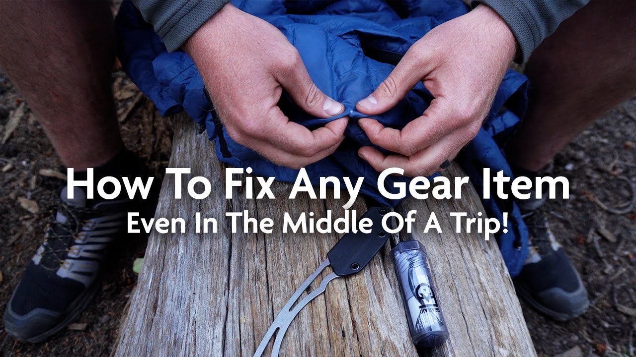 How To Fix Any Piece Of Gear In The Middle Of The Woods - YouTube