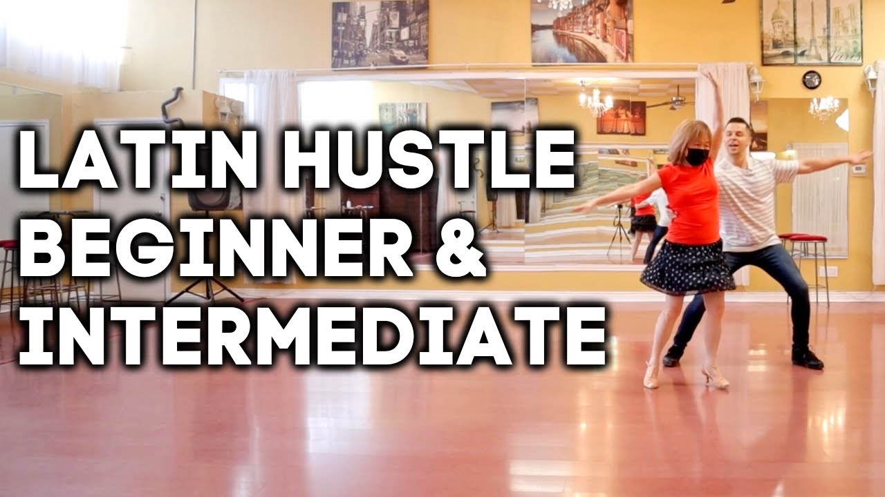 Latin Hustle Basic Steps | Syncopated Ballroom Hustle Freestyle ...
