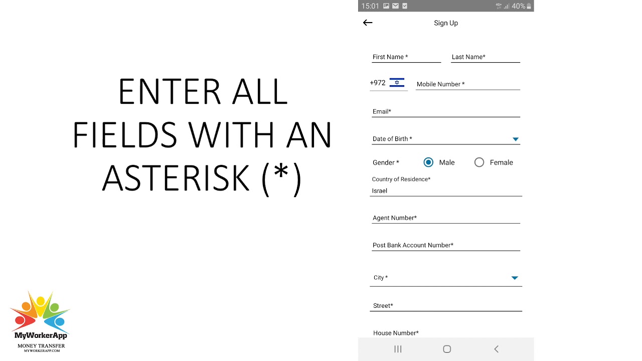 MWA Tutorial Signing up - YouTube