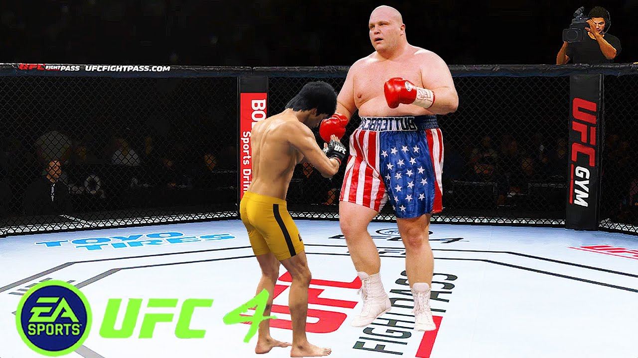 UFC4 Bruce Lee vs Eric Esch EA Sports UFC 4 - Epic Fight - YouTube