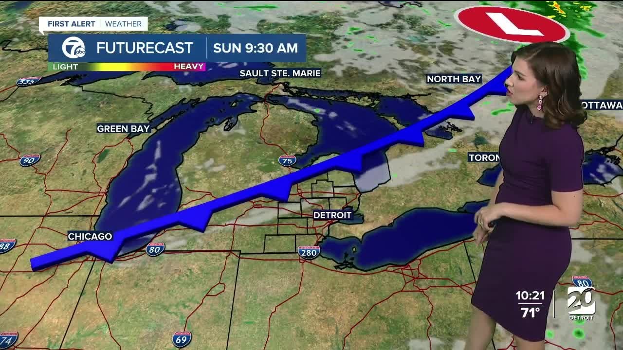 Cold front Sunday - YouTube