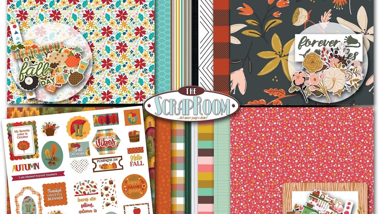 The ScrapRoom | PhotoPlay Papers | Sketch | Blessed Autumn | Shannon ...