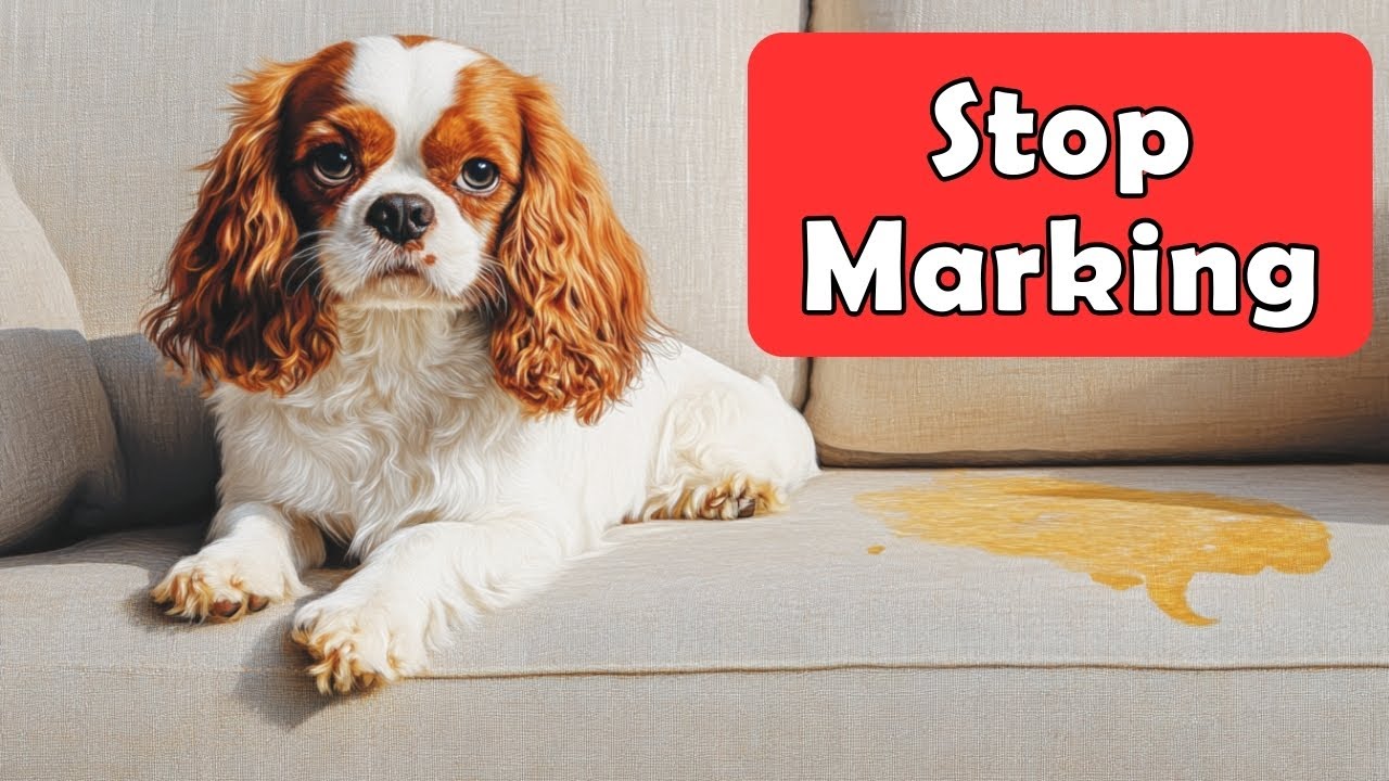 Cavalier Dog Marking Territory in House: Causes and Positive Training ...