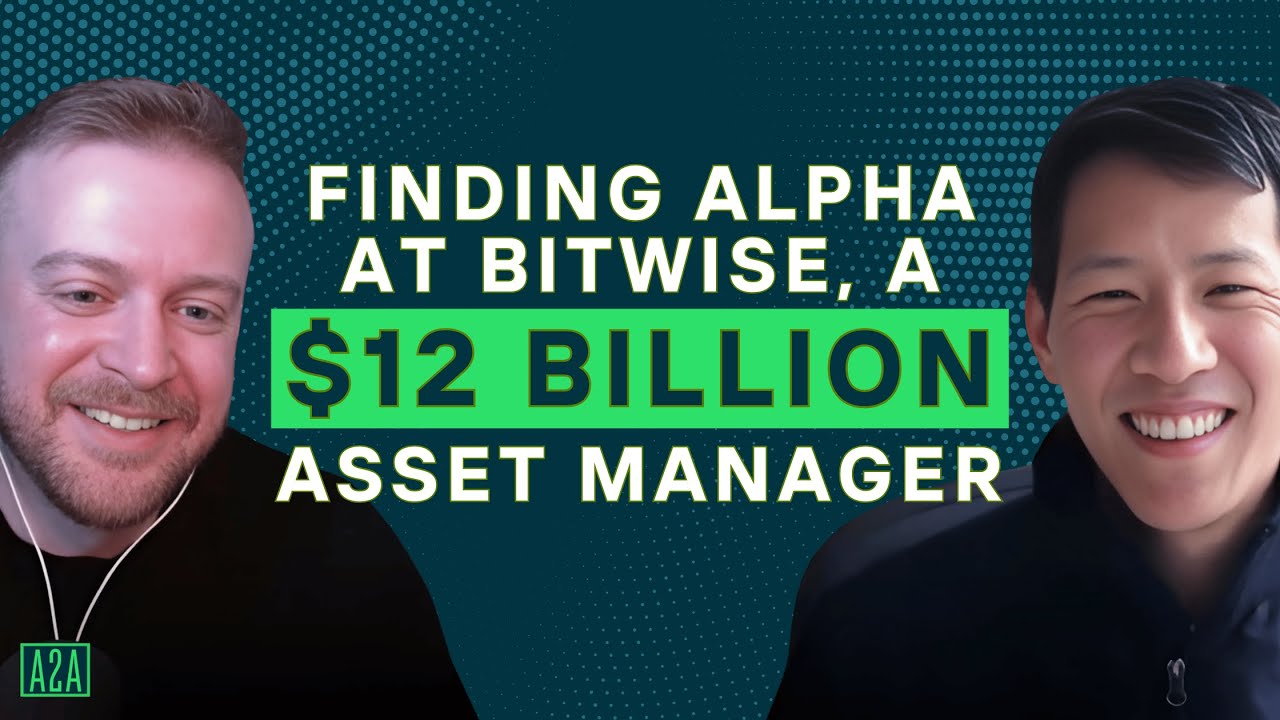 Jeff Park – Finding Alpha at Bitwise, a $12B Asset Manager – ep 8 - YouTube