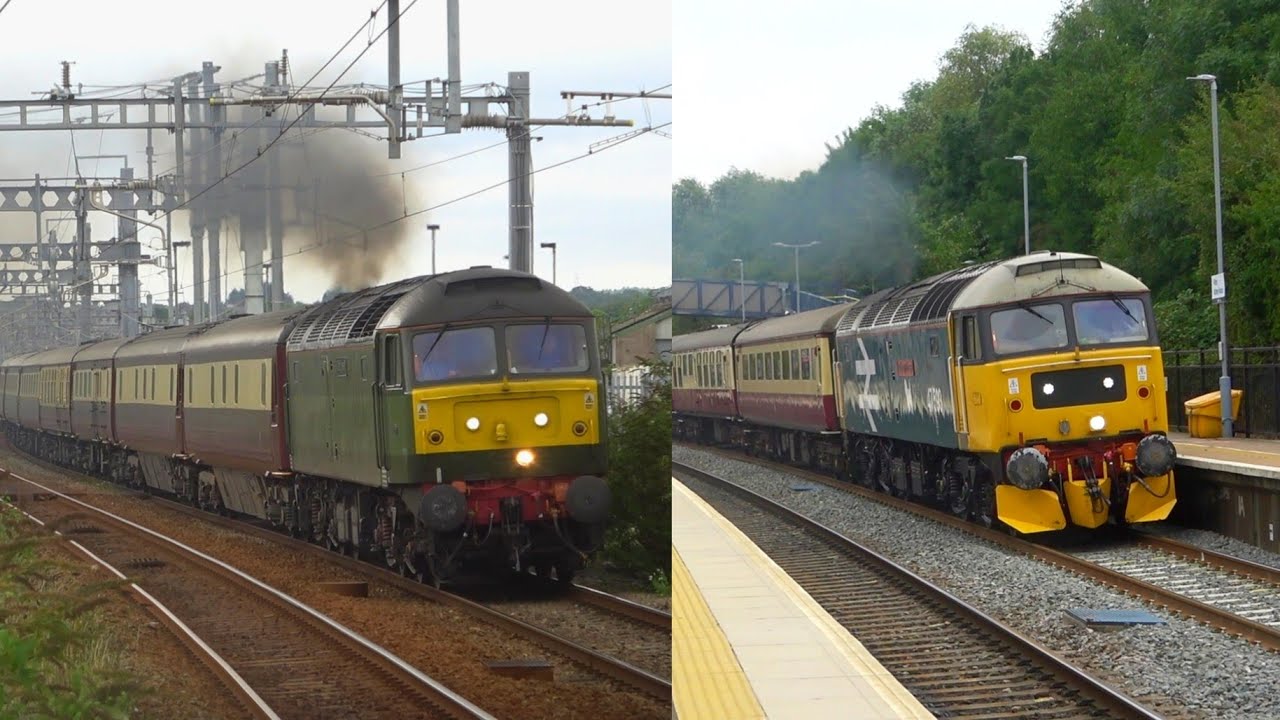 Class 47's Hauling Diesel Railtours & More - Start Of September 2022 ...
