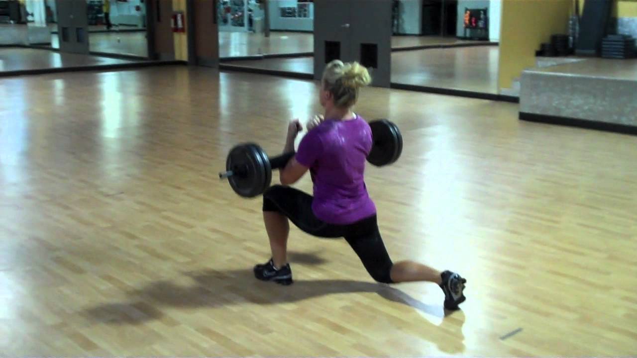 Zercher Lunges 40lbs - YouTube