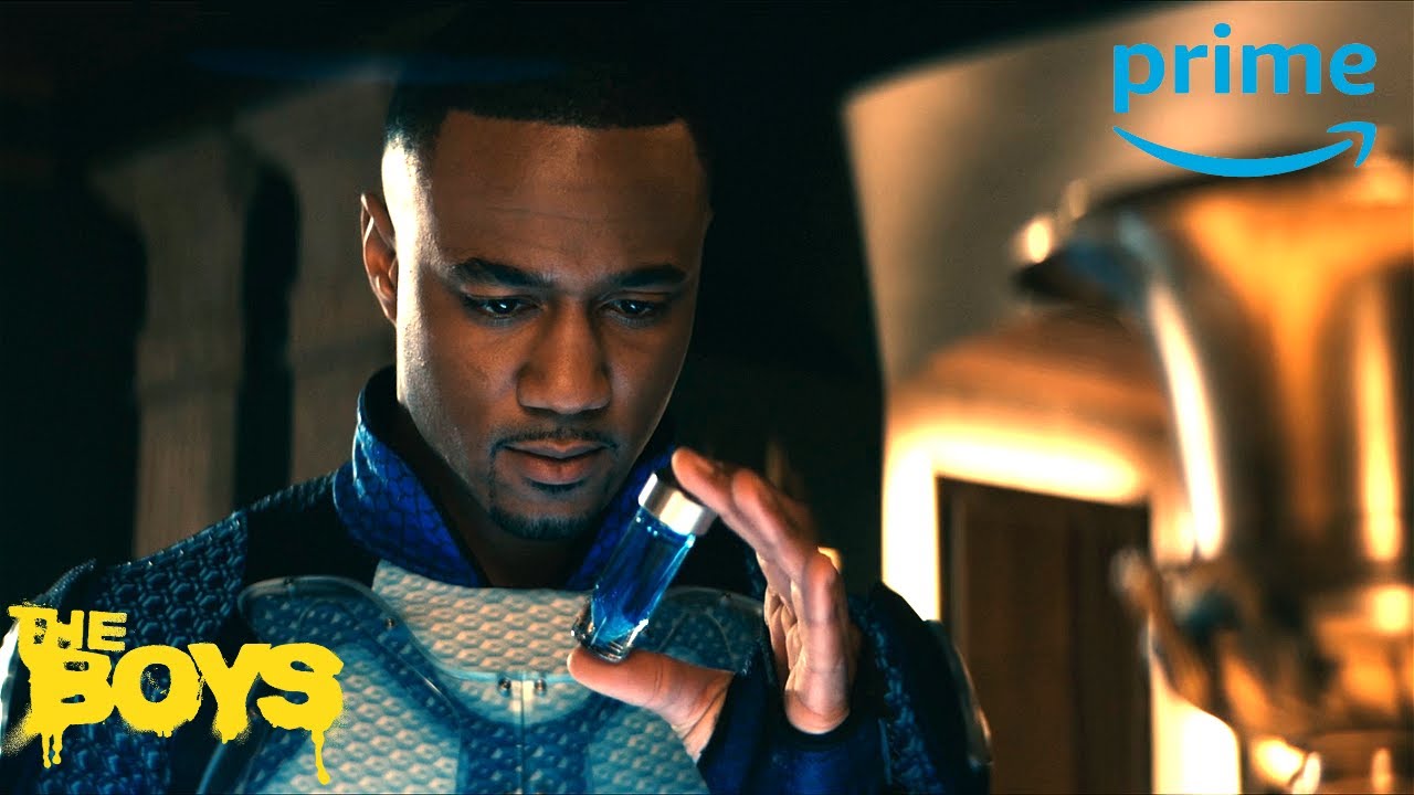 A-Train Breaks Into Homelander's Apartment for Compound V | The Boys ...