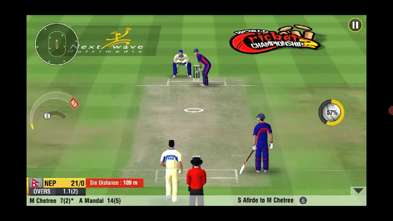 Pakistan vs Nepal cricket team game/world cricket sports game - YouTube