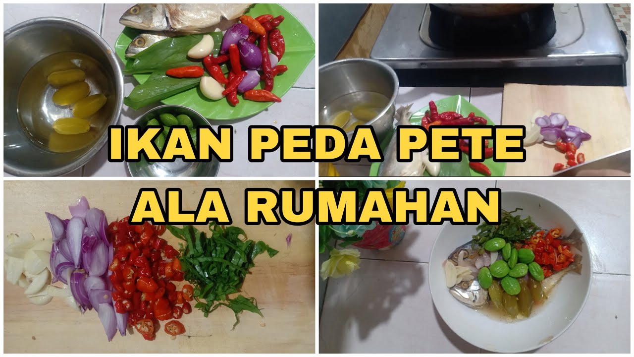 IKAN PEDA PETE ALA RUMAHAN - YouTube