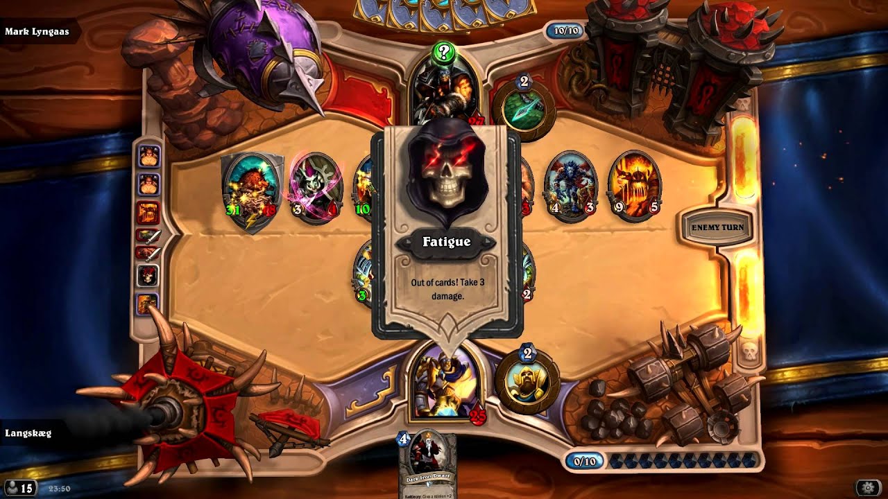 Hearthstone Core Hound 96 Damage - YouTube